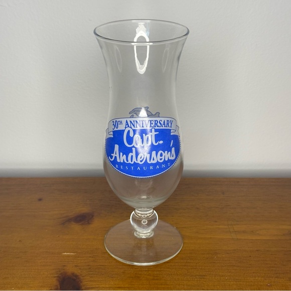 Dining | Hurricane Glass Captain Andersons Restaurant 3th Anniversary 8 ...